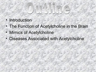 Acetylcholineppt1070 | PPT