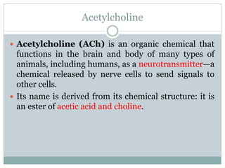 Acetylcholine receptors.pdfdhdhdhdrhdthth | PDF | Genetics | Science