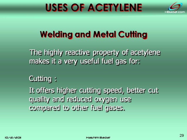 ACETYLENE SAFETY & ACETYLENE PROCESS HAZARDS | PPTX | Chemistry | Science