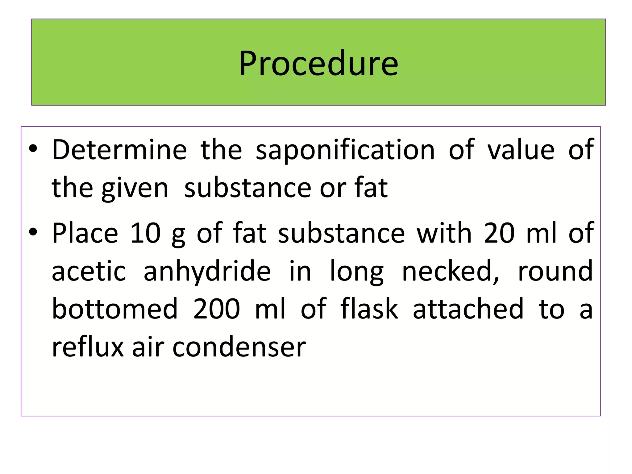 Acetyl value and ester value | PPTX