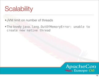 Building High Performance Scalable TCP/IP Servers with Apache MINA | PDF