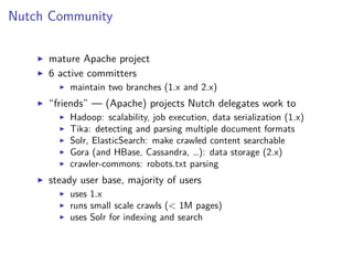 Web Crawling with Apache Nutch | PDF | Search | Internet