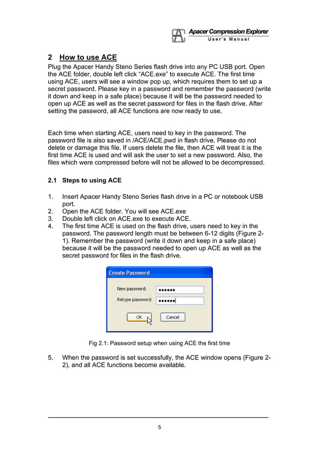 Ace user manual in english | PDF