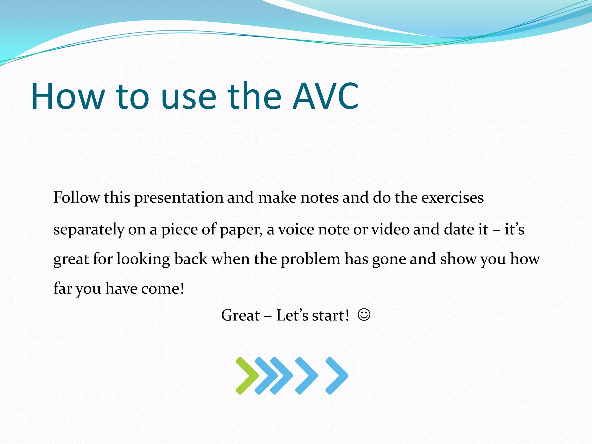 AVC ppt presentation pt1 | PPTX