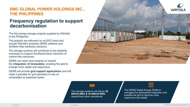 ASEAN Centre of Energy Workshop - BESS in ASEAN - Wartsila_May2022 | PPT