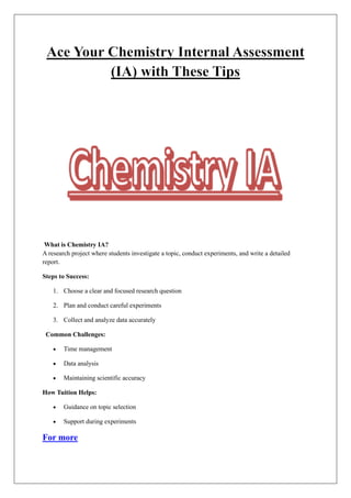 Ace Your Chemistry Internal Assessment.pdf