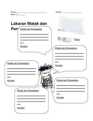 Acf422 fasa3 watak perwatakan lk js | DOCX