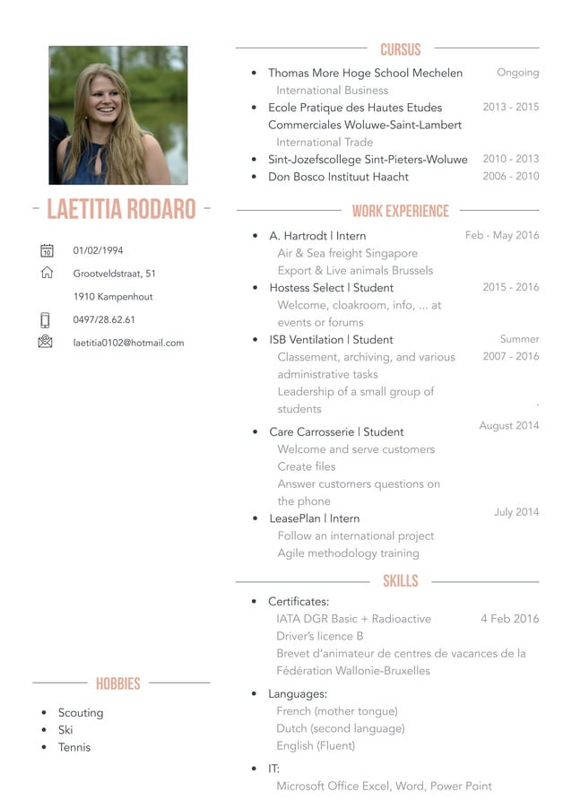 Laetitia-Rodaro CV | PDF