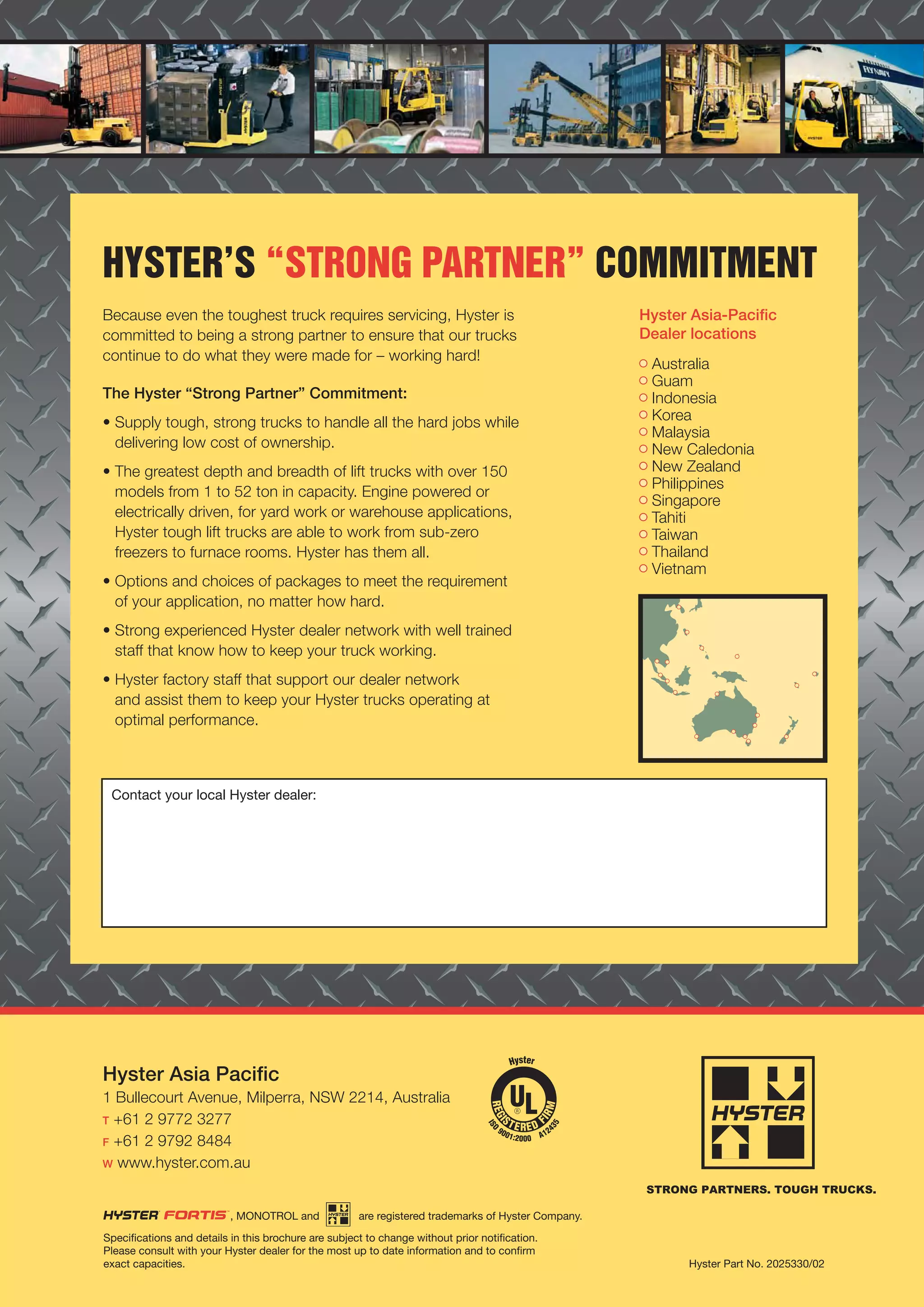 Hyster Premium Range | PDF