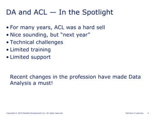 06/17/2010 Meeting - Electronic Data Analysis Using ACL | PDF