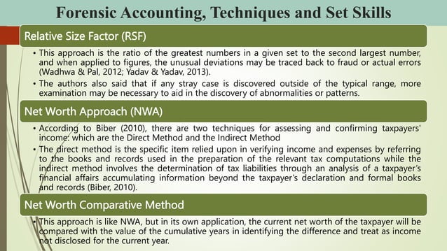 Forensic Accounting Techniques and Fraud Investigation in Digital Age ...