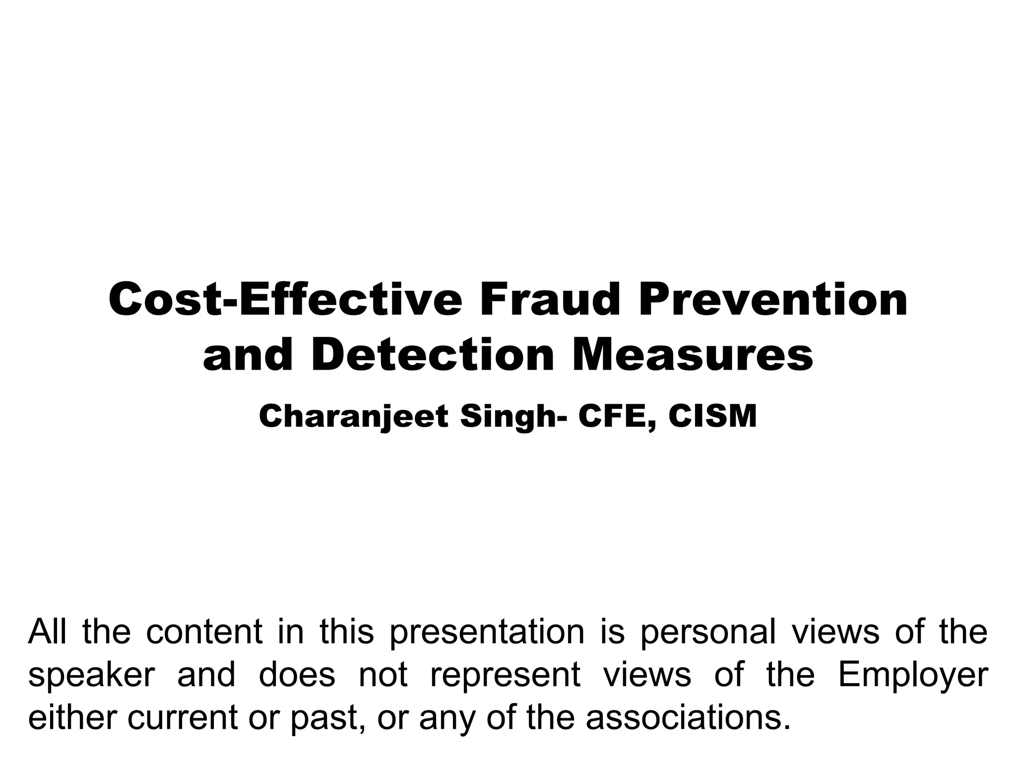 Acfe jan 2017 cs ppt | PPT