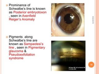 Anterior Chamber : Anatomy , Aqueous Production & Drainage | PPTX