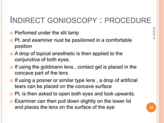 Anterior Chamber : Anatomy , Aqueous Production & Drainage | PPTX