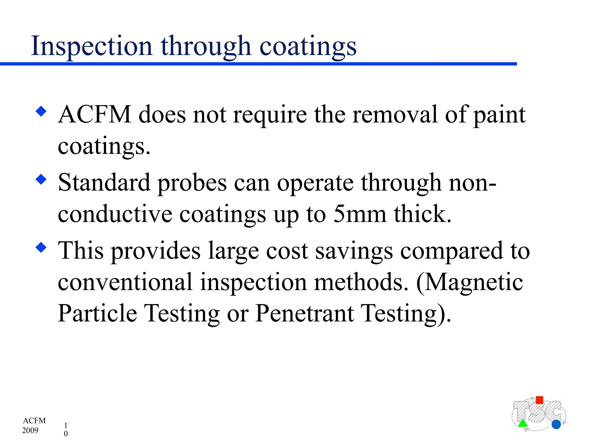ACFMP for inspection for ferromagnetic material.pptx