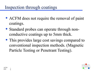 ACFMP for inspection for ferromagnetic material.pptx