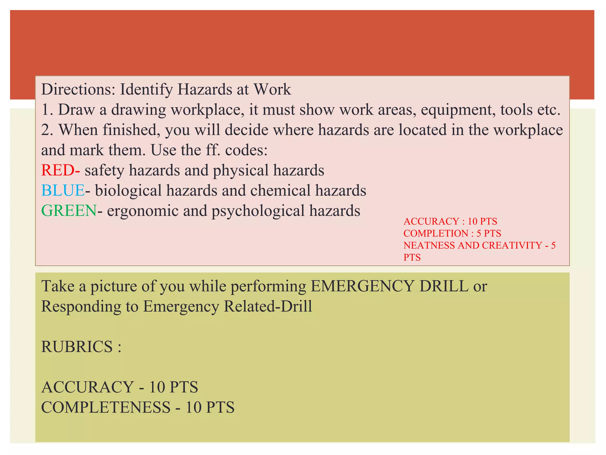 TLE 8 - TECHNICAL DRAFTING (HAZARD AND RISK) | PDF