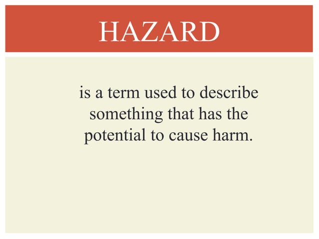 TLE 8 - TECHNICAL DRAFTING (HAZARD AND RISK) | PDF | Indoor ...