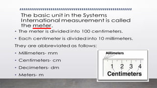 TLE 8 - TECHNICAL DRAFTING (PERFORM BASIC MENSURATION AND CALCULATION) | PDF