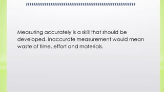 TLE 8 - TECHNICAL DRAFTING (PERFORM BASIC MENSURATION AND CALCULATION ...