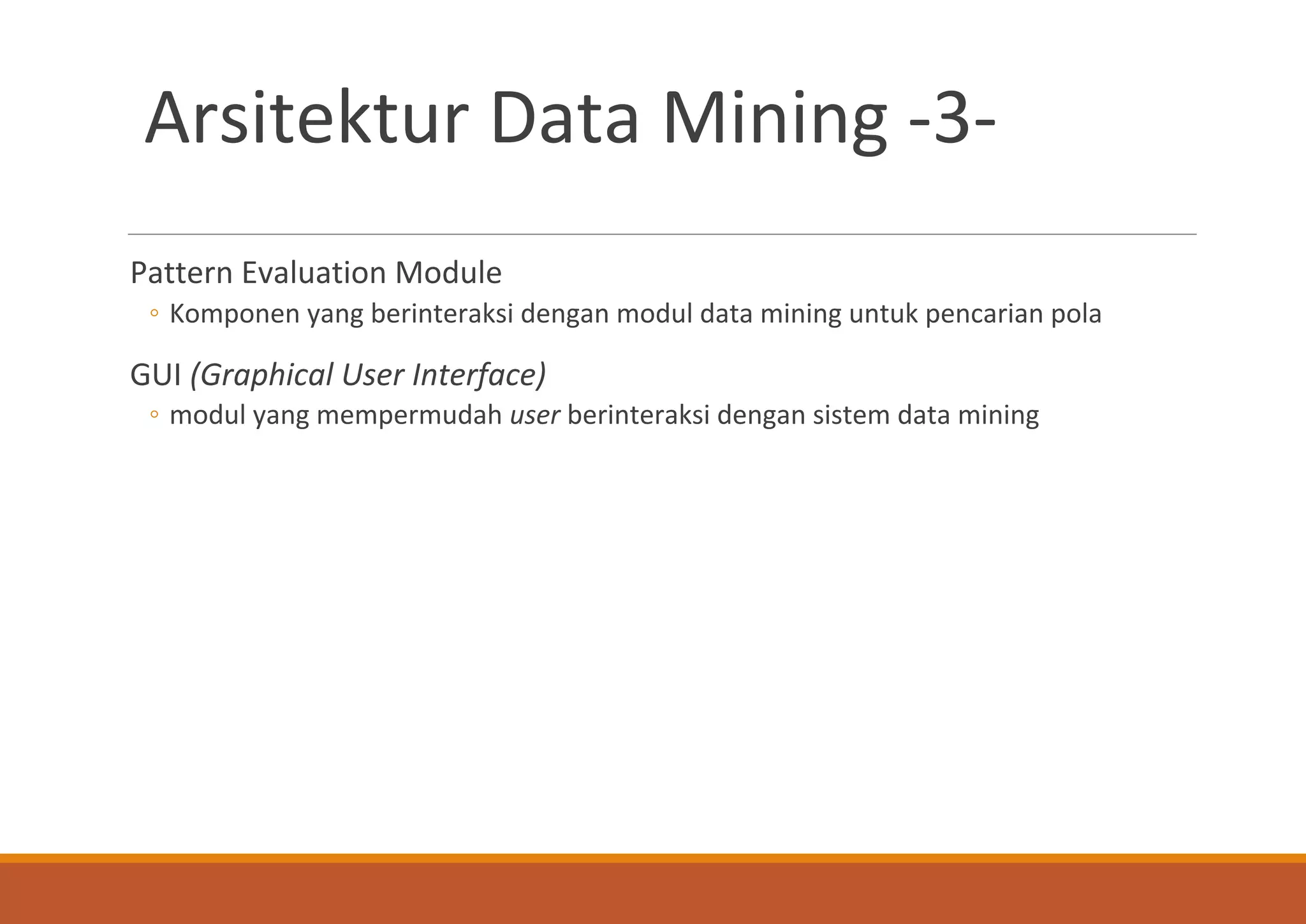 Materi Kuliah Data Mining full | PDF