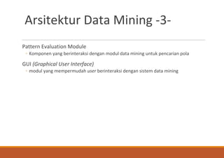 Materi Kuliah Data Mining full | PDF