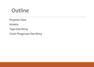 Materi Kuliah Data Mining full | PDF