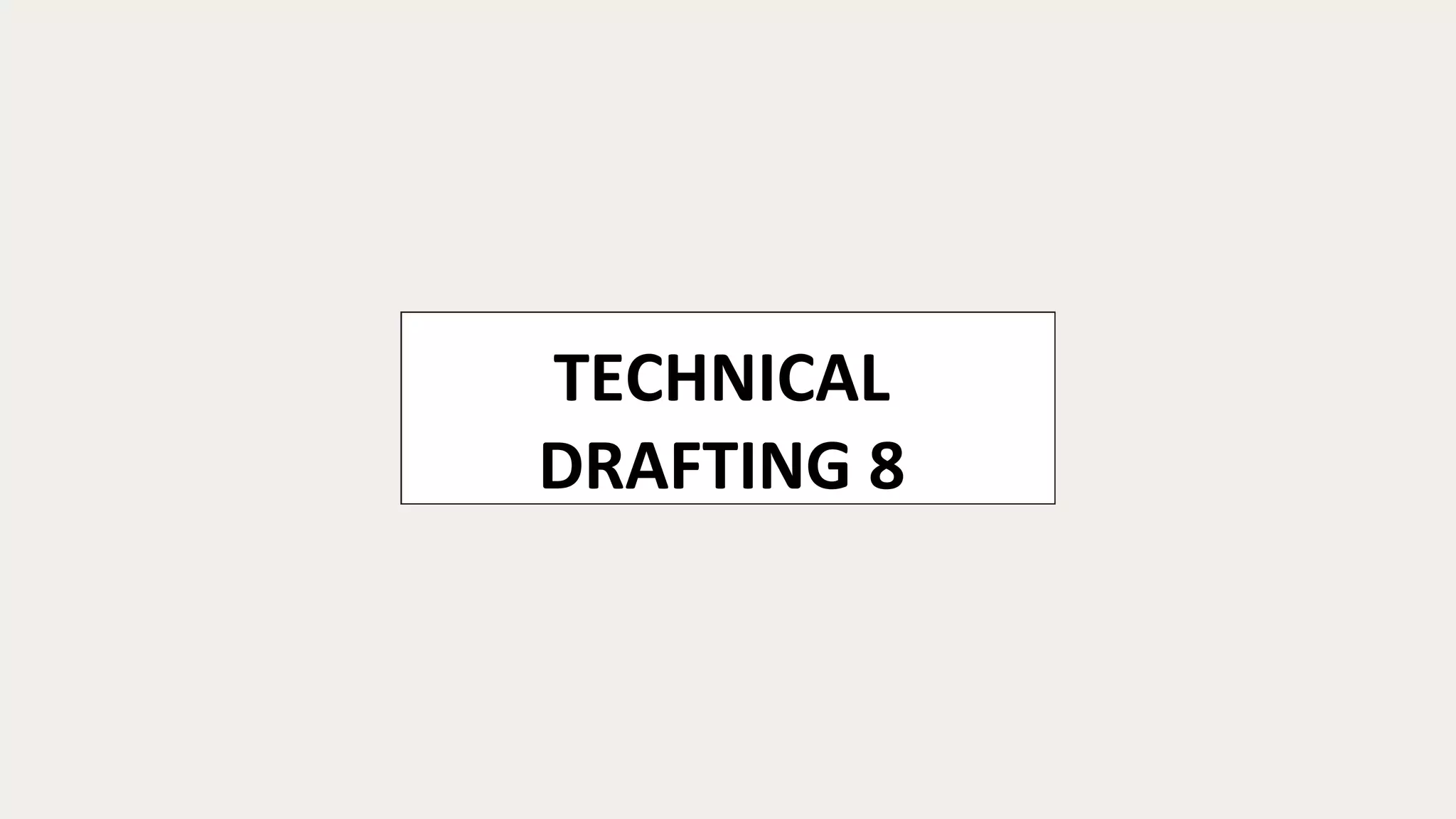 TLE 8 - TECHNICAL DRAFTING (ANALYZE SIGNS, SYMBOLS AND DATA) | PPT