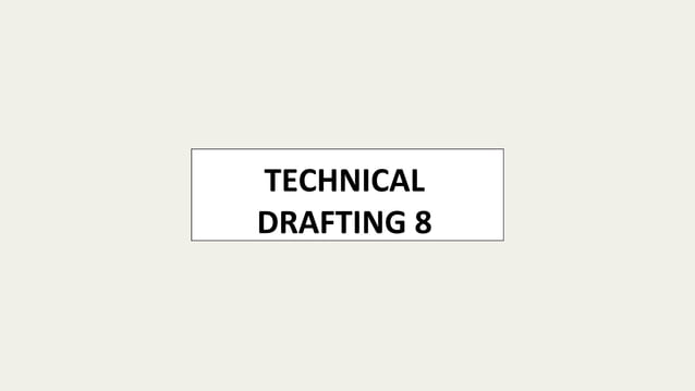 TLE 8 - TECHNICAL DRAFTING (ANALYZE SIGNS, SYMBOLS AND DATA) | PDF ...