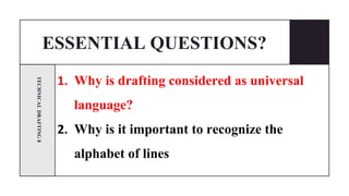 TLE 8 - TECHNICAL DRAFTING (ANALYZE SIGNS, SYMBOLS AND DATA) | PDF