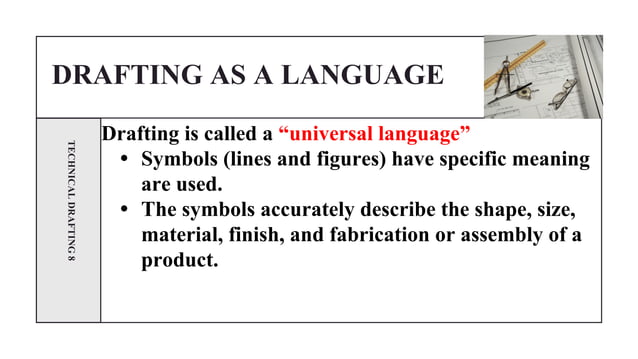TLE 8 - TECHNICAL DRAFTING (ANALYZE SIGNS, SYMBOLS AND DATA) | PDF ...