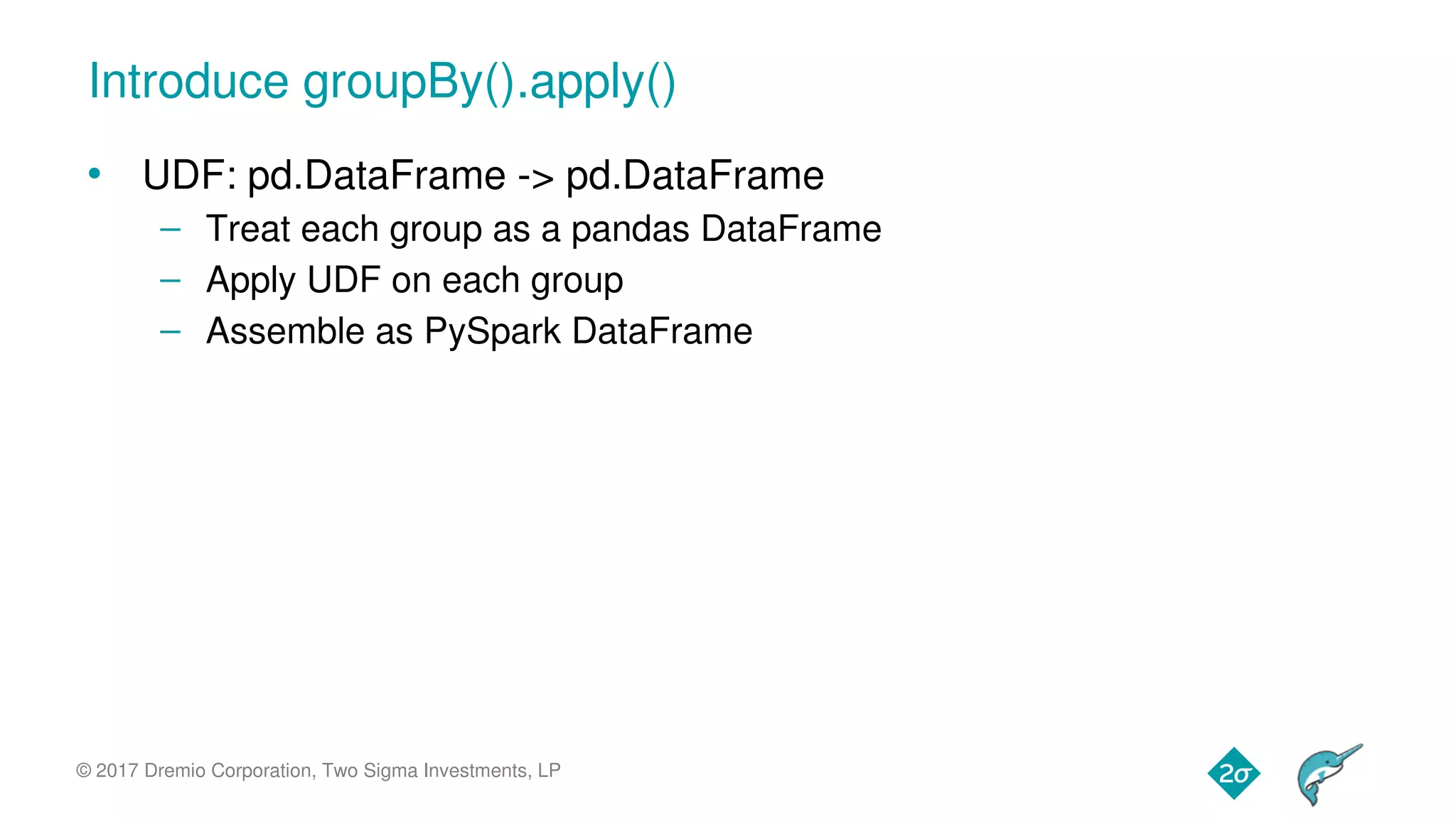 Improving Python And Spark Performance And Interoperability With Apache Arrow Ppt 