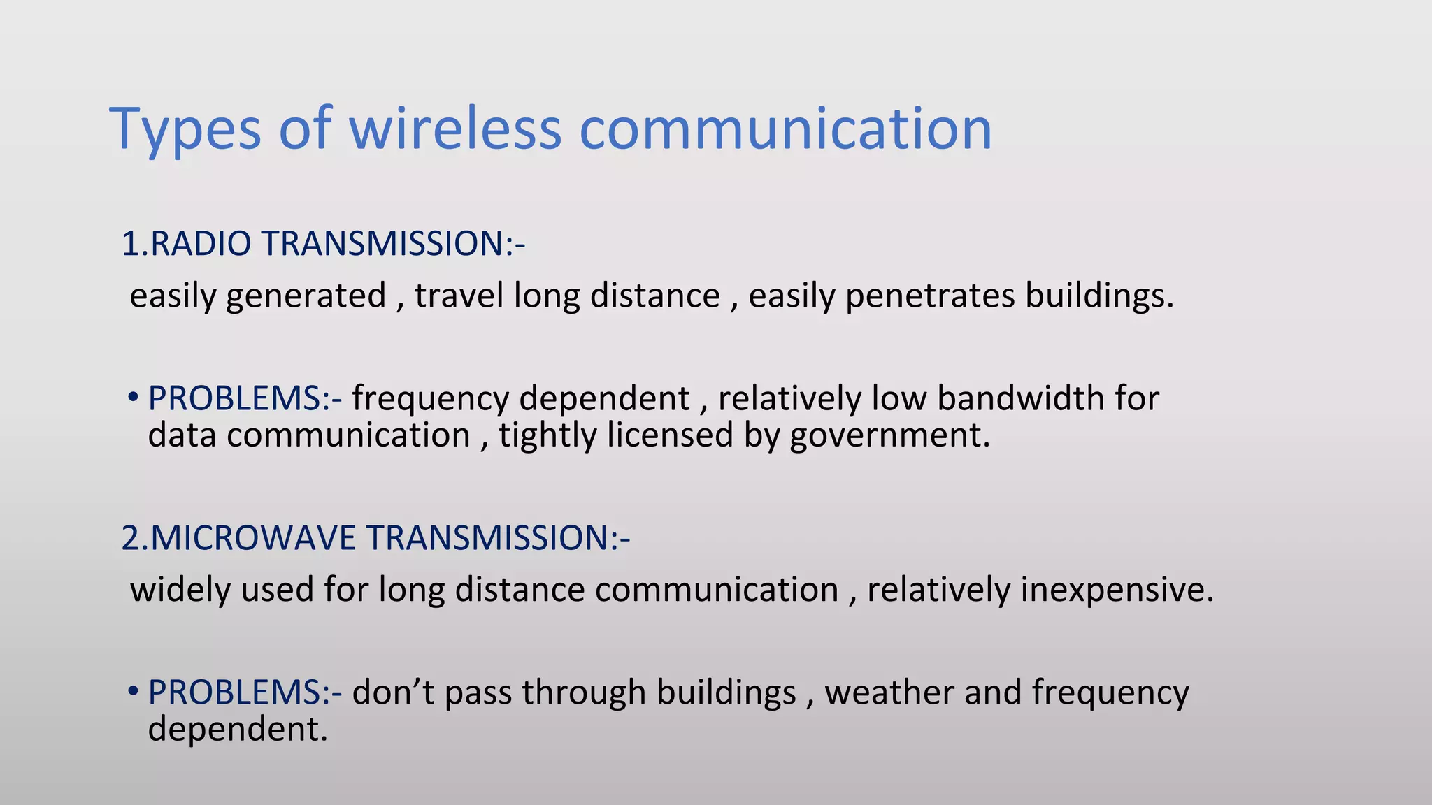 WIRELESS COMMUNICATION | PDF | Computer Networking | Computing