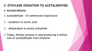 Oxidation Reactions by Homogeneous catalysis | PDF