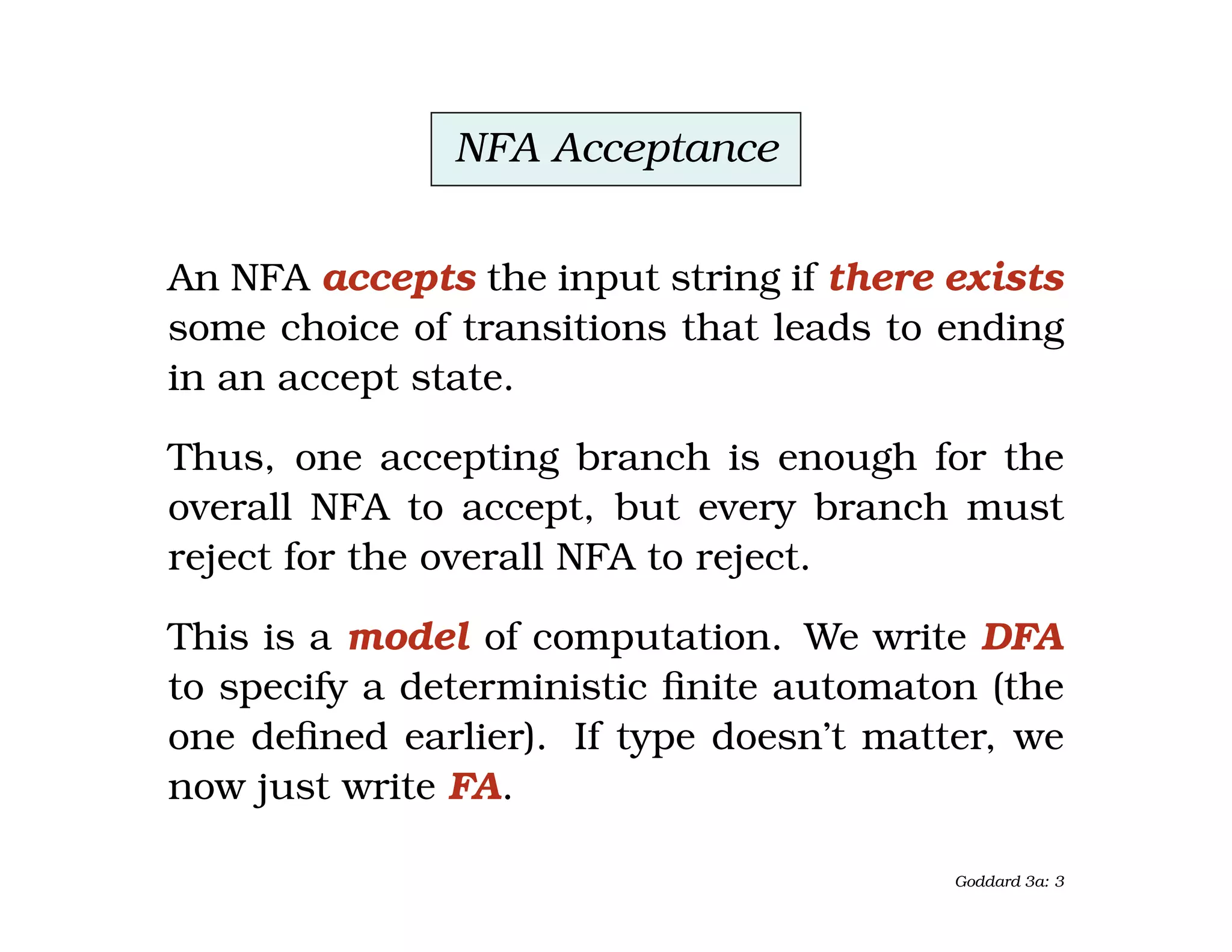 Non Deterministic Finit Automata Pdf Programming Languages Computing
