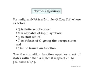 non deterministic finit automata | PDF | Programming Languages | Computing