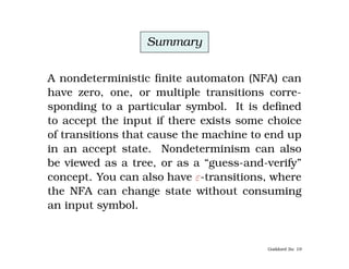 non deterministic finit automata | PDF | Programming Languages | Computing