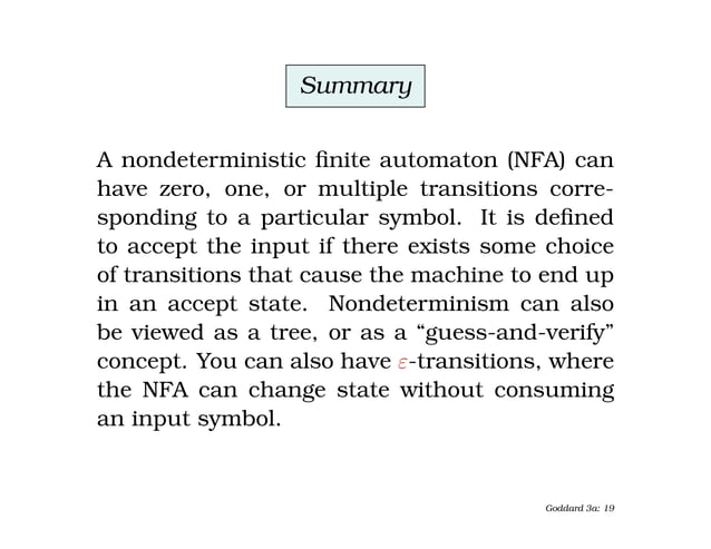 non deterministic finit automata | PDF | Programming Languages | Computing
