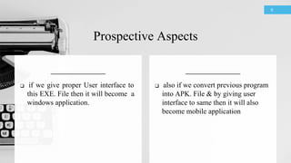 Making Of Mortgage EMI Calculator In EXE File By Using Python | PPT