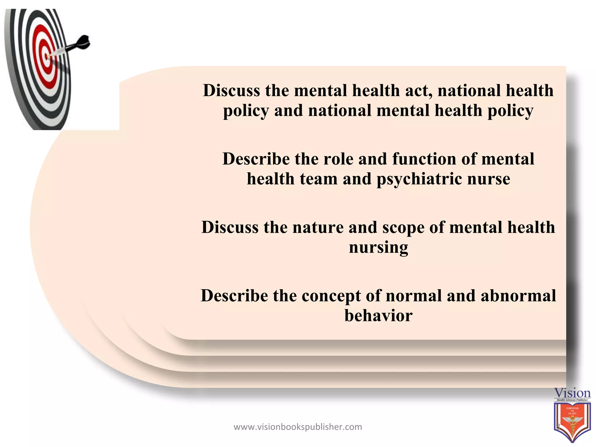 INTRODUCTION TO MENTAL HEALTH NURSING | PDF