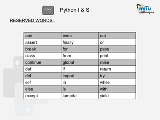 python program | PPT