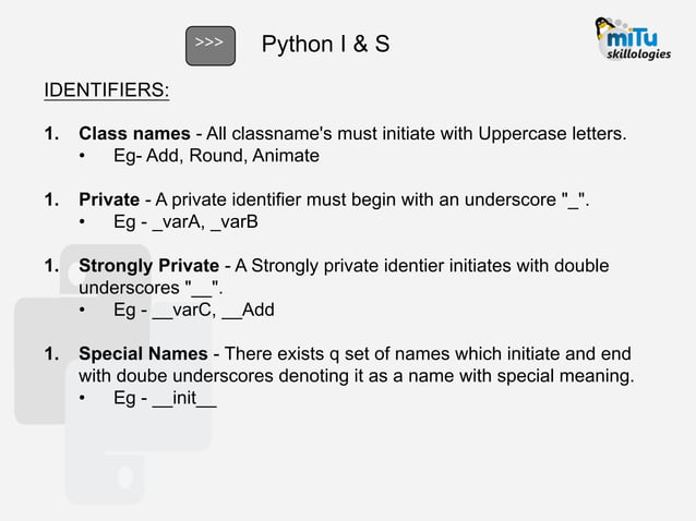 python program | PPT