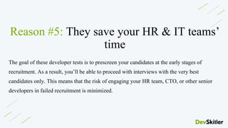 Work sample coding tests | PDF | Resume Writing and Advice | Job Search