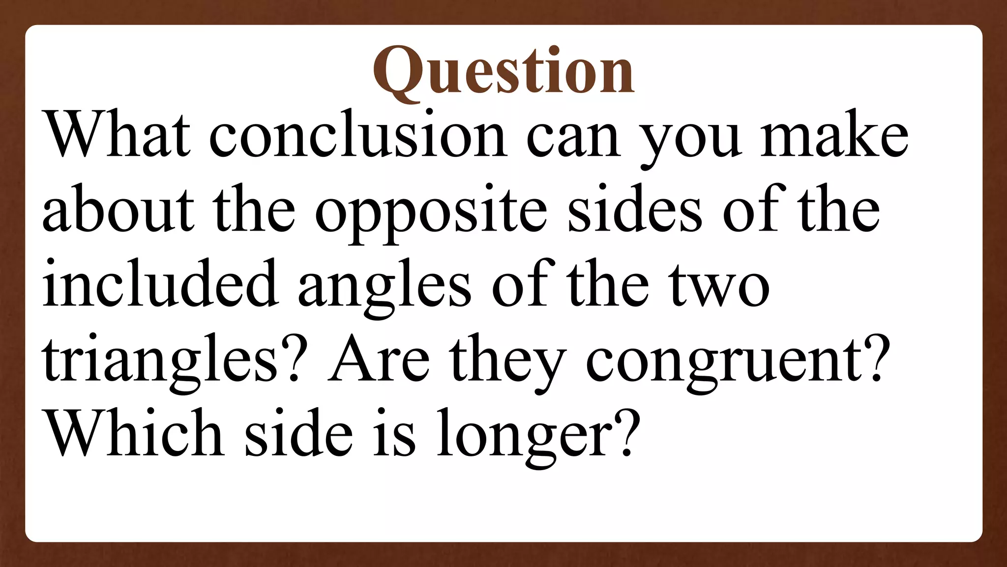 TRIANGLE INEQUALITY THEOREM | PDF