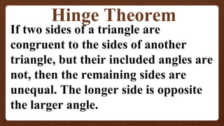 TRIANGLE INEQUALITY THEOREM | PDF