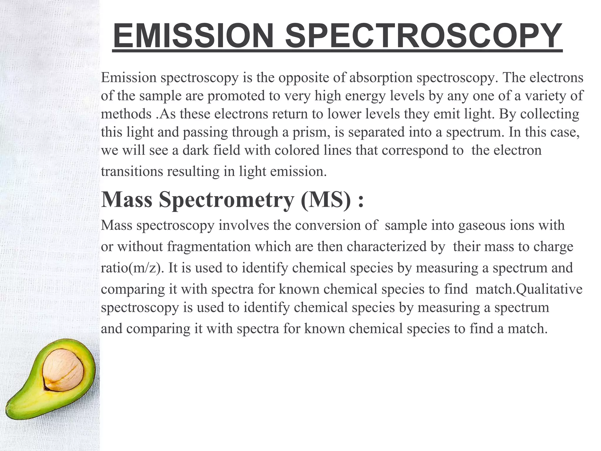 Spectroscopy in pharmacognosy | PDF