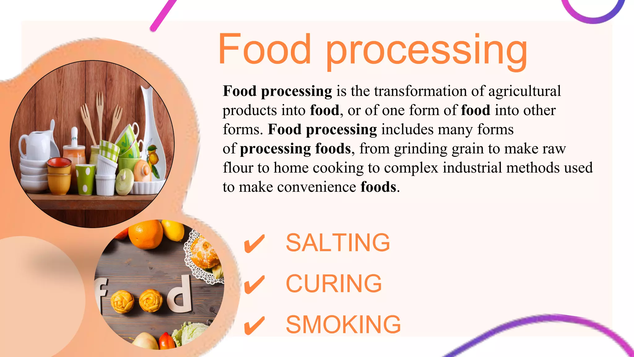 TLE - FOOD PROCESSING (salting, curing, smoking) | PDF