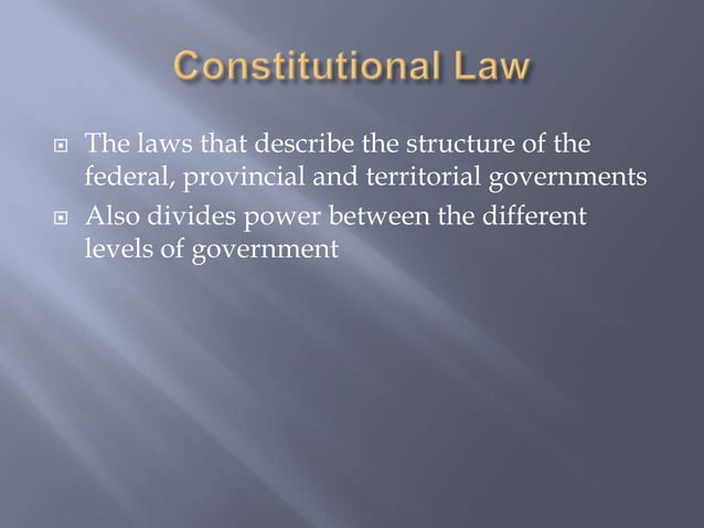 Divisions of Law | PPTX | Law