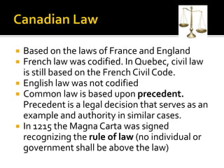 History of Law | PPTX