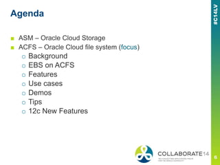 Using ACFS as a Storage for EBS | PPTX